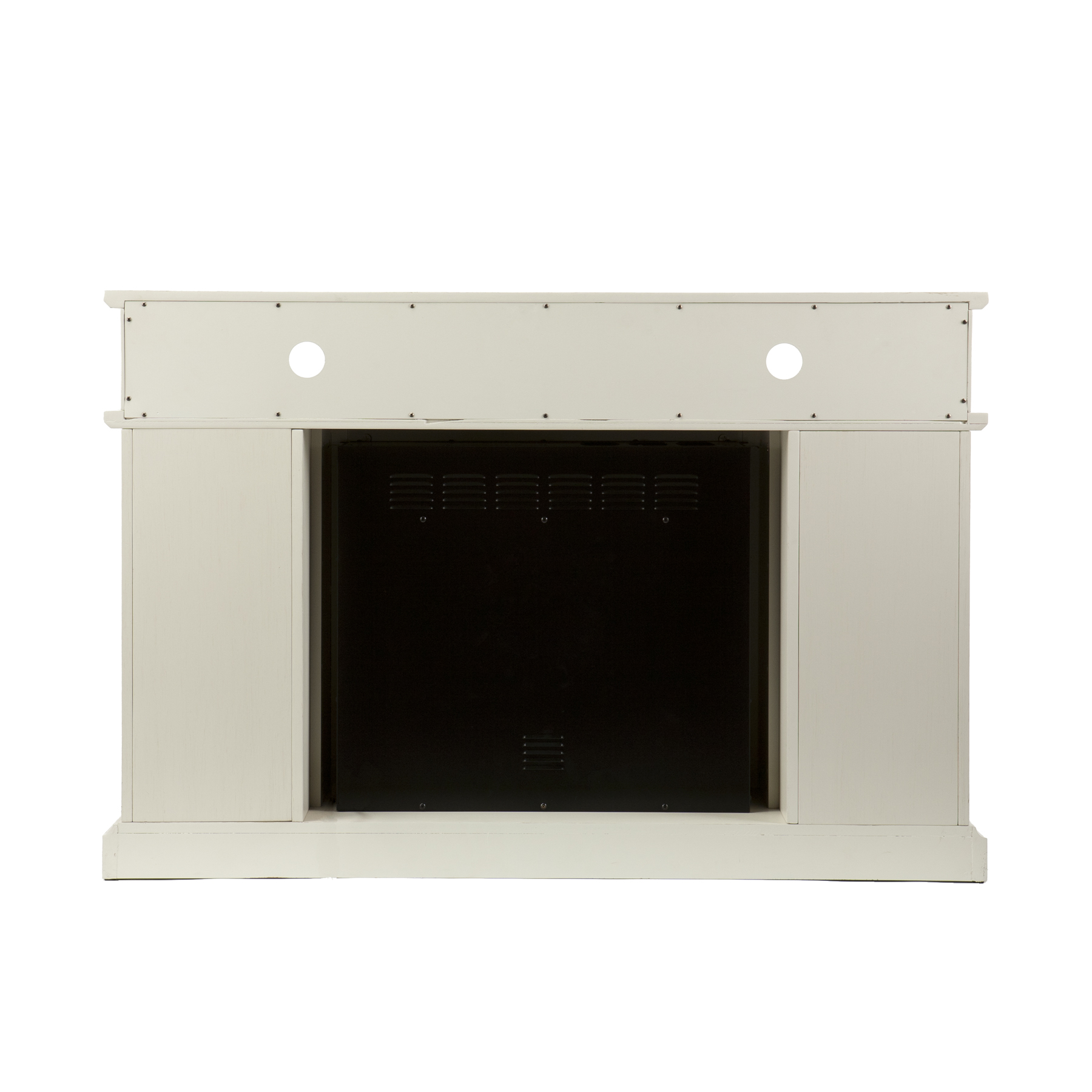 Holly & Martin™ Fenton Media Electric Fireplace-Ivory - Holly & Martin ...